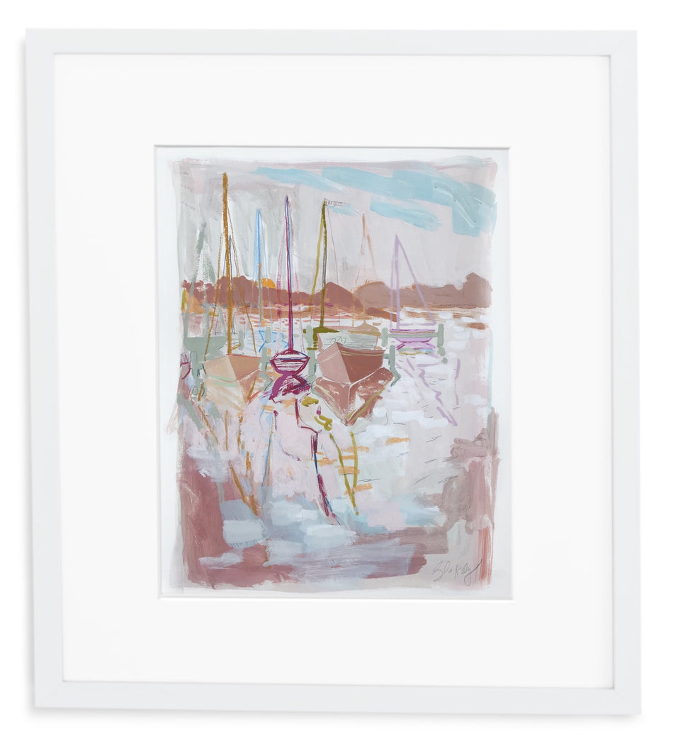 2019 - Dockside, Works on Paper - Blakely Made