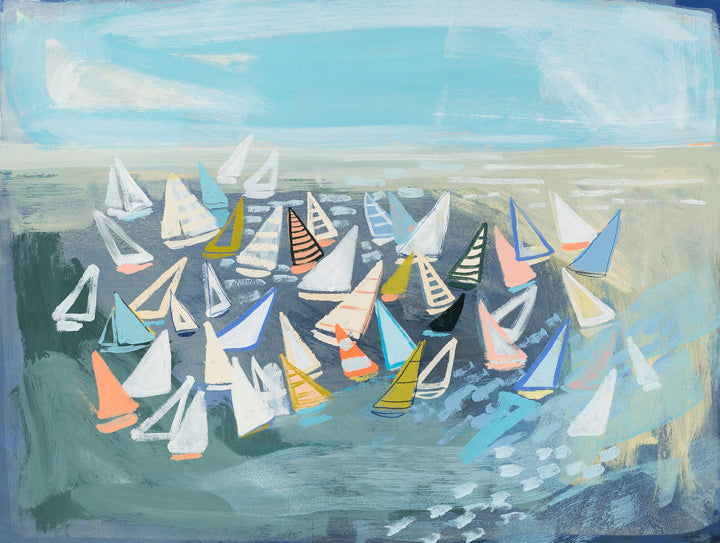 "Mixed Regatta" PRINT - Blakely Made
